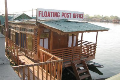 The World's Only Quirkiest Floating Post Office In India, Srinagar